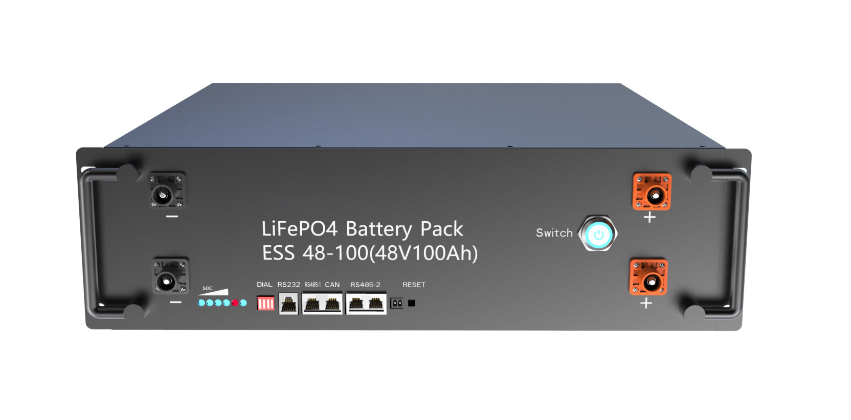 Micro Vision 48V 50Ah Rackmount Telecom Lifepo4 Battery Pack 2.5Kw For ...