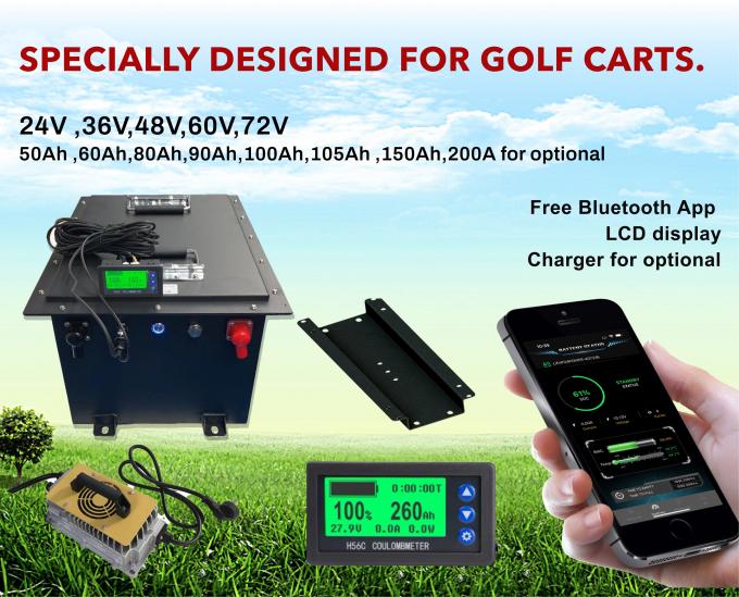 48V lifepo4 battery pack for golf carts